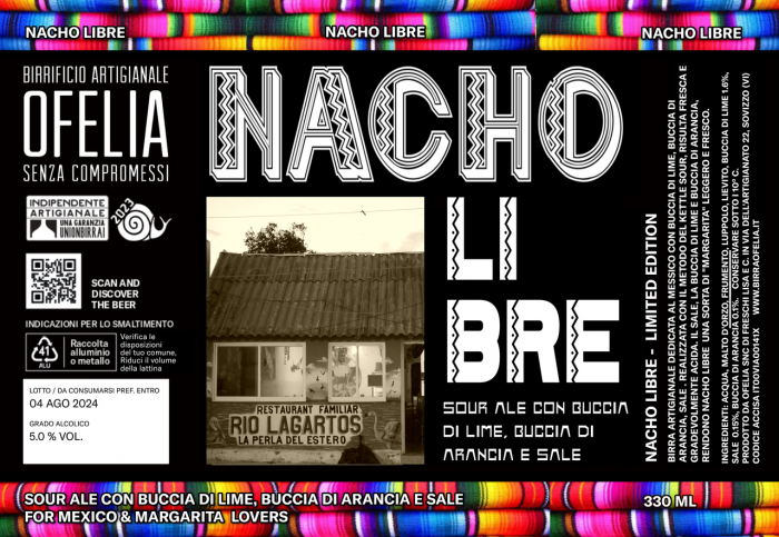 Nacho Libre del birrificio Ofelia - Whatabeer - Cronache di Birra